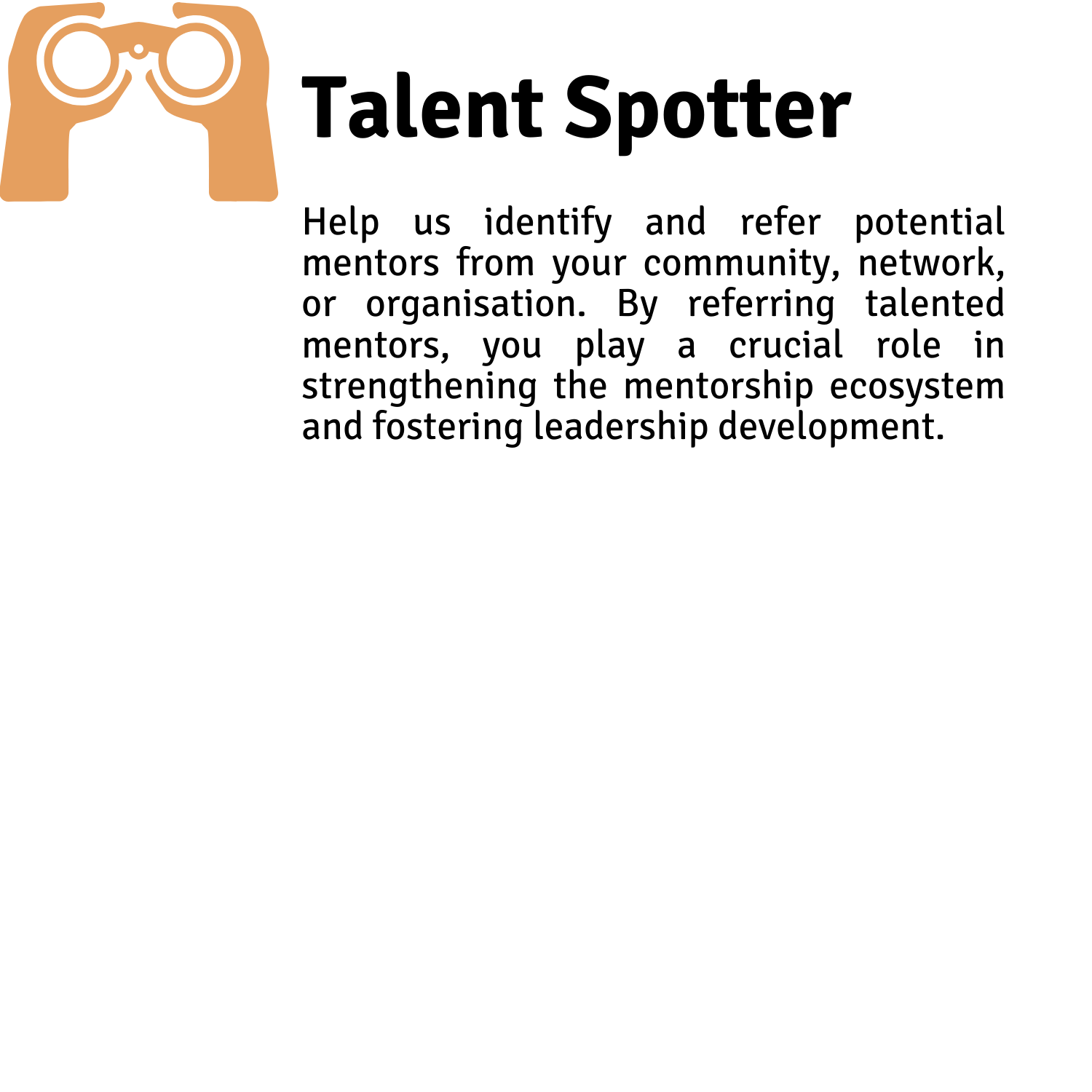 Mentorship Programme Partnership Wedu